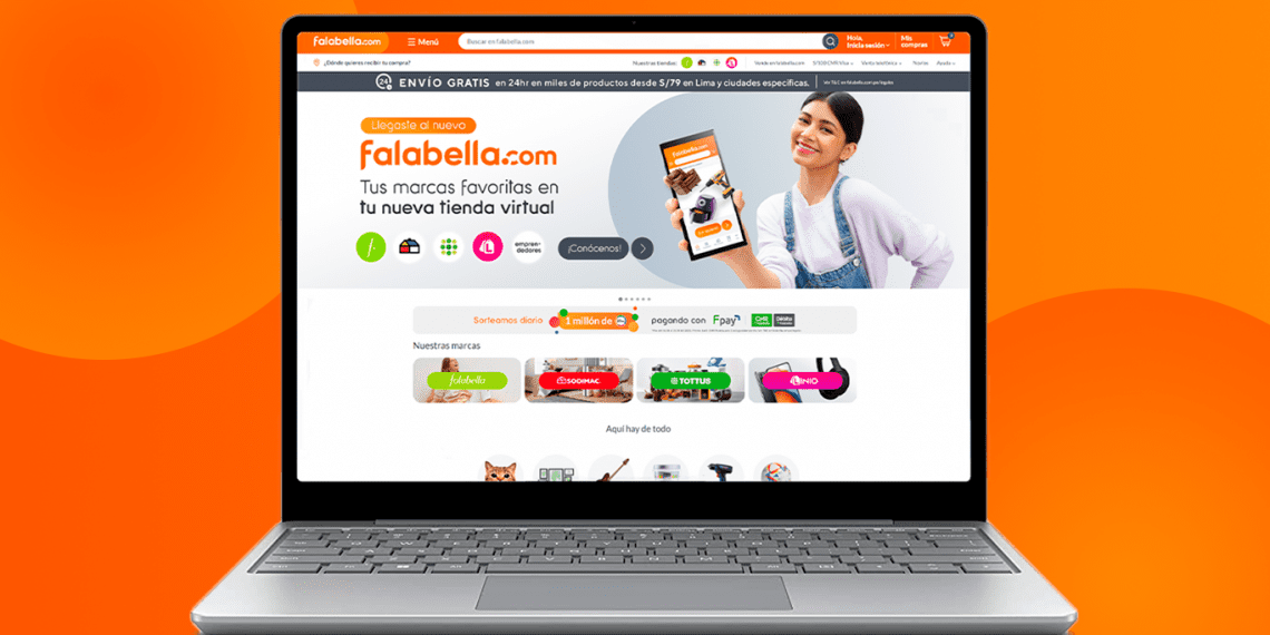 Falabella.com presenta experiencia digital envolvente por primera vez ...